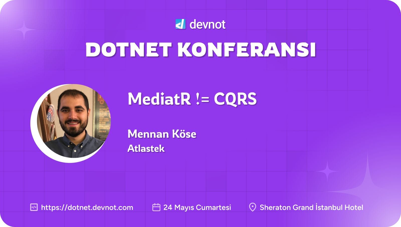 MediatR != CQRS Sunumum